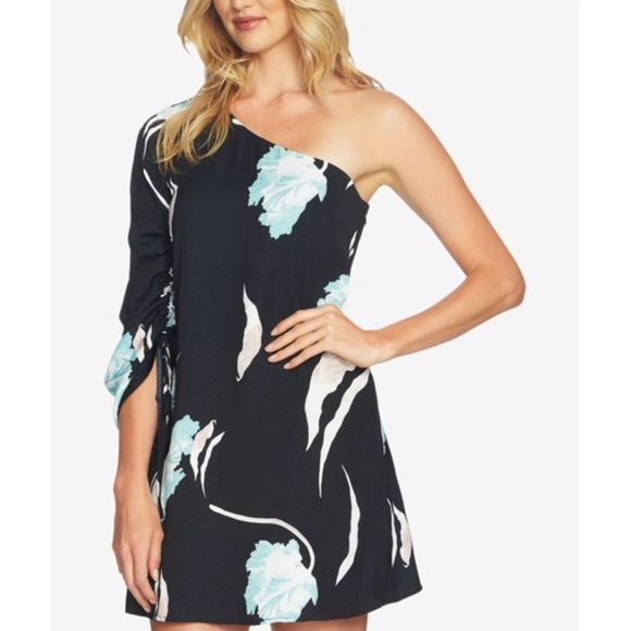 1. State | Dresses | State Womens Green Oneshoulder Dress | Poshmark